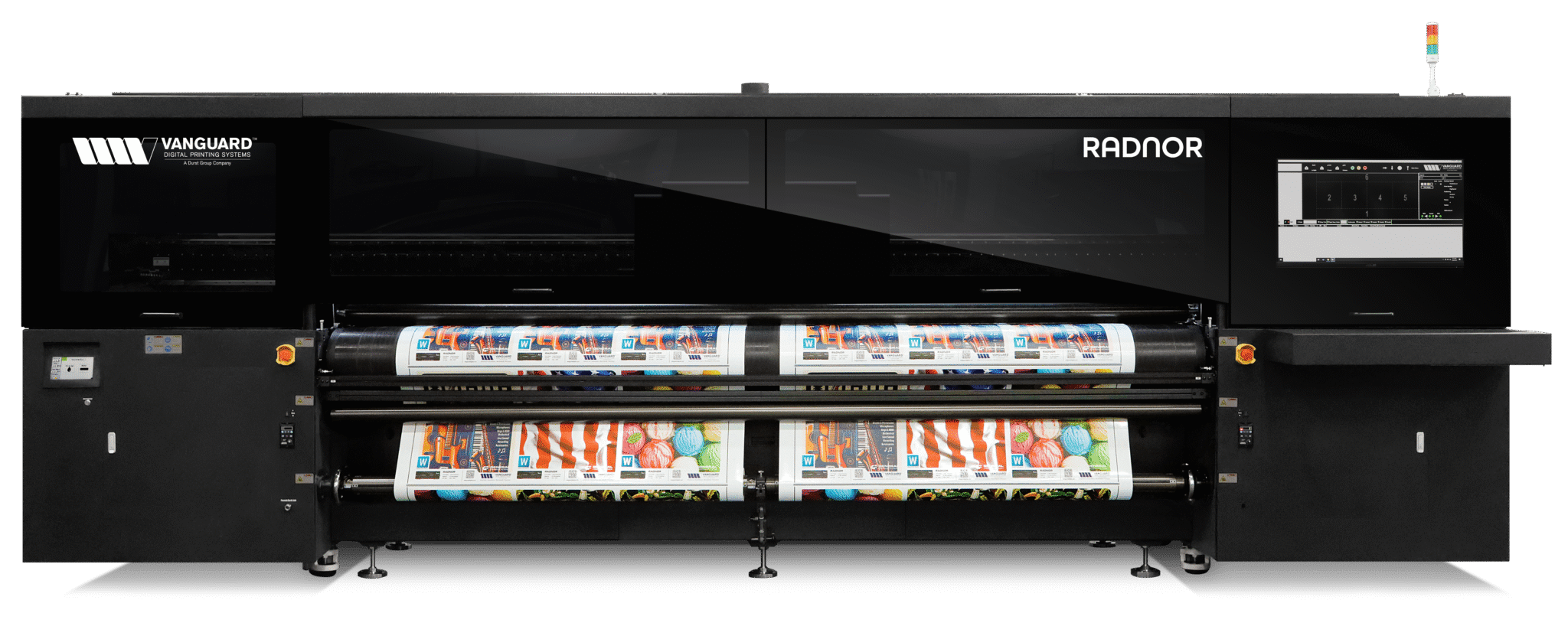 Radnor UV-LED hybrid printing system | Vanguard Digital Printing Systems